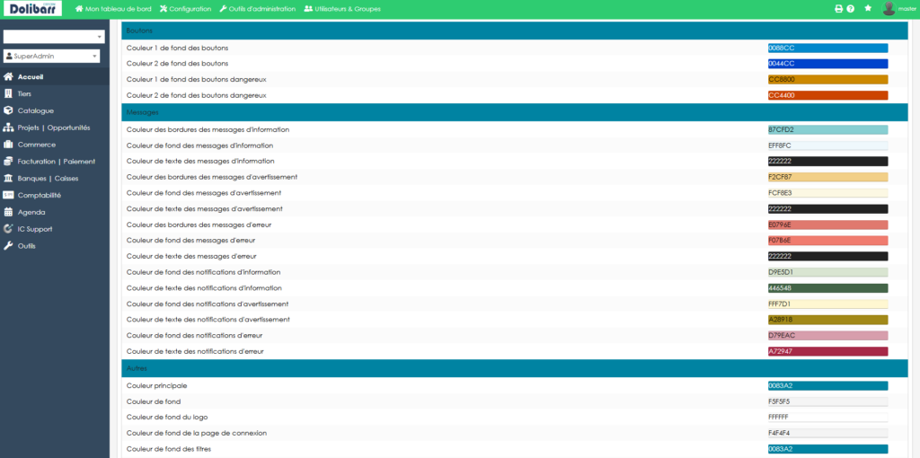 Documentation Module - "Oblyon" - Dolibiz - L'expert Dolibarr - Module Dolibarr - Formation
