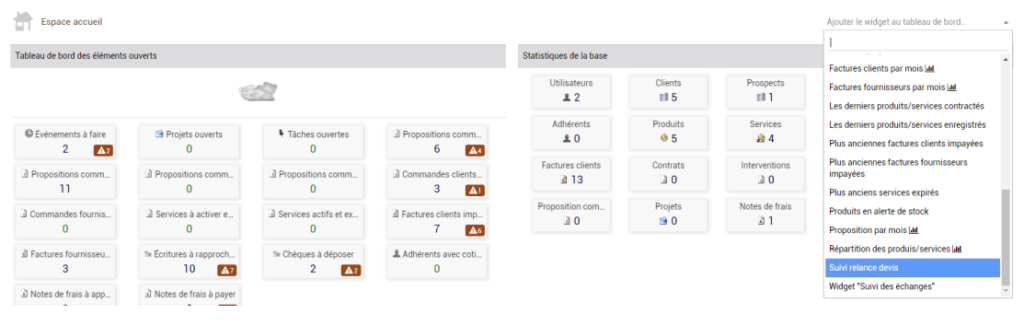 Documentation module "Relances commerciales (devis) V2"