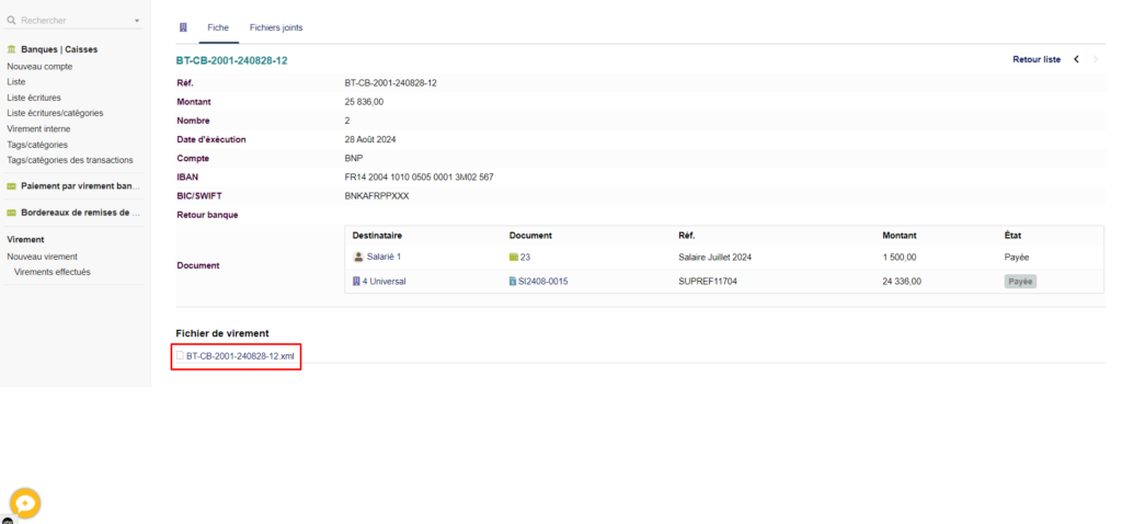 Virements Bancaires SEPA V4 - Dolibiz - L'expert Dolibarr - Module ...