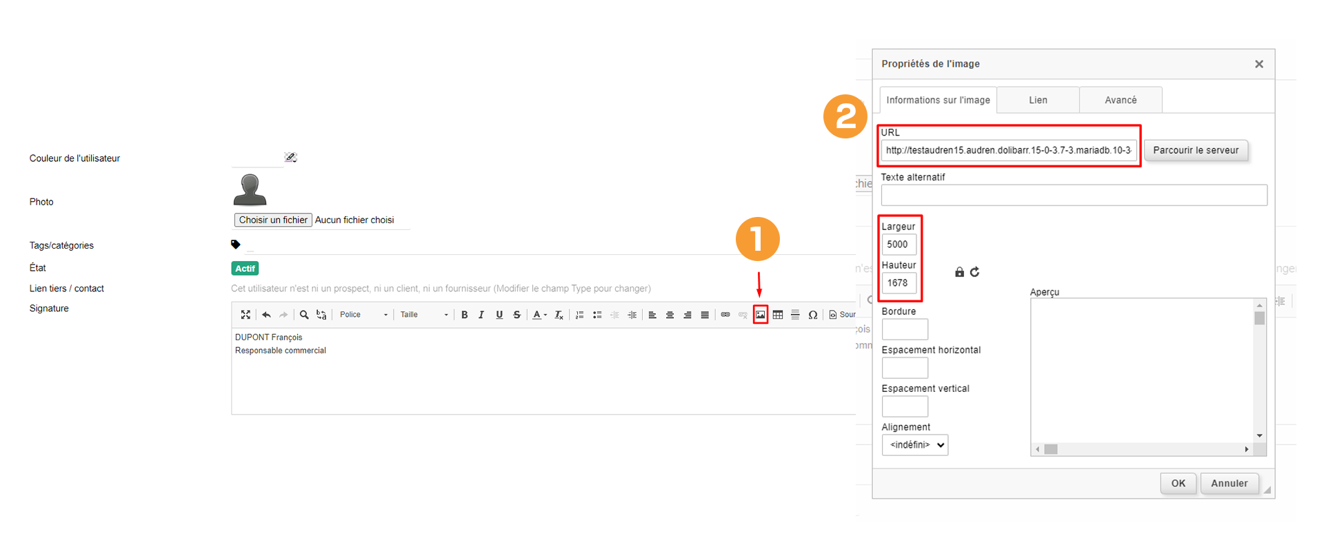 Personnalisez votre signature d'email dans Dolibarr - Dolibiz - L'expert Dolibarr - Module ...