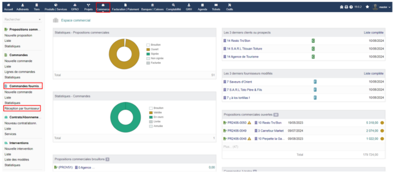 Documentation Module - Réception Globale Fournisseur - Dolibiz - L'expert Dolibarr - Module ...
