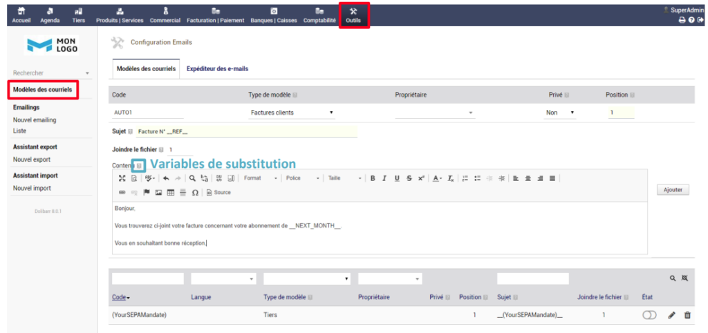 Documentation module "Facturation automatique v2"